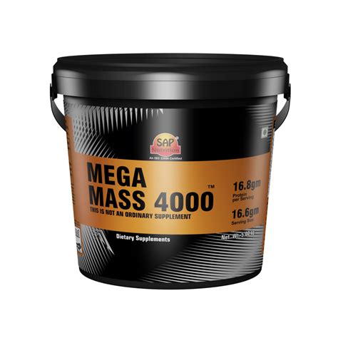 Mega Mass 4000 5kg Sap Nutrition