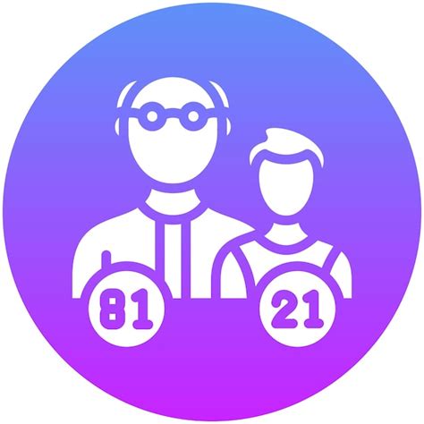 Premium Vector Age Segregation Vector Icon Illustration Of Generation