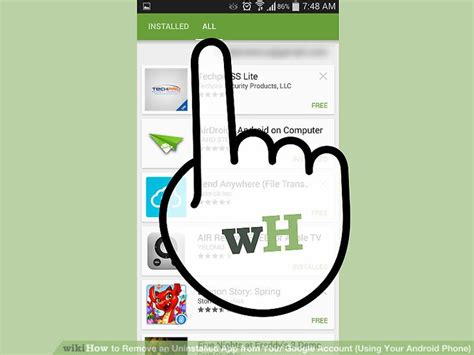 How To Remove An Uninstalled App From Your Google Account Using Your Android Phone