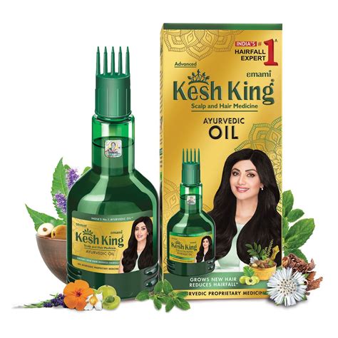 Buy Kesh King Herbal Ayurvedic Hair Oil For Hair Growth 100 Ml Online