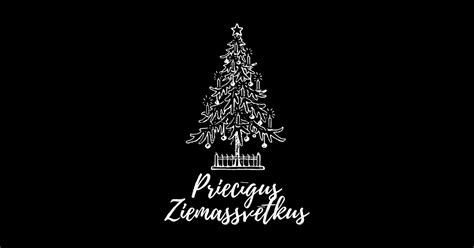 Priecīgus Ziemassvētkus Latviski Latviešu Valoda Latvian Magnet