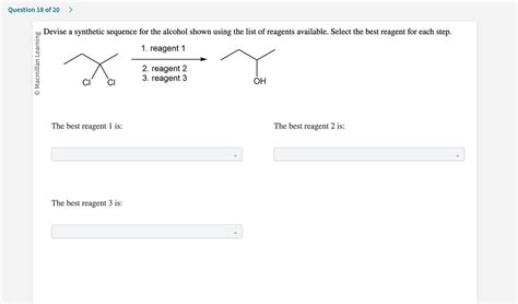 answered devise a synthetic sequence for the… bartleby