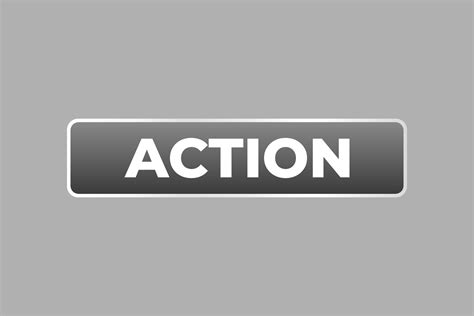 Action Button Web Template Speech Bubble Banner Label Action Sign