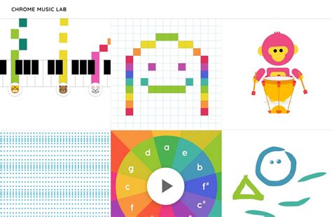 온라인 음악 교육 프로그램 탐방기 1 Chrome Music Lab