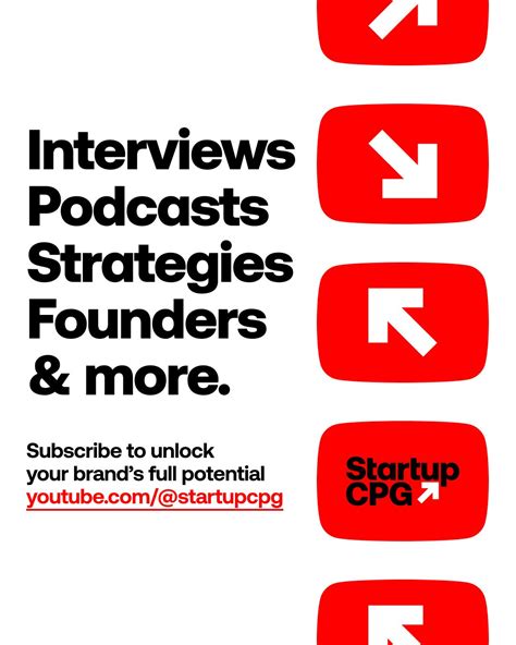 Cpg Startups Entrepreneurship Youtube Startup Cpg