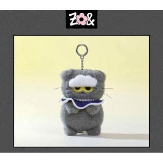 【gd】zoandfriends Zoa Plush Keyring Grey代購