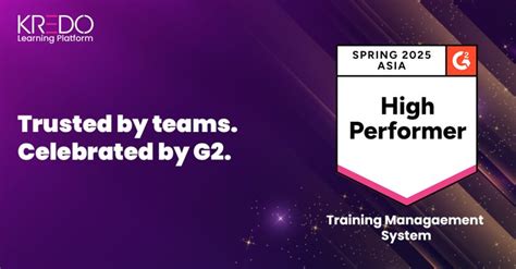Kredo G2spring2025 Highperformer Corporatelearning