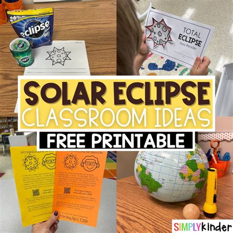 Solar Eclipse 2024 Ideas For The Classroom Simply Kinder
