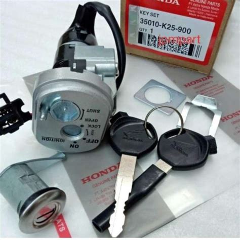 Promo Set Kunci Kontak Dan Jok Motor Honda Beat Fi Kode Part K25
