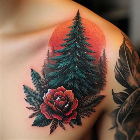 Pine Tree Your Own Tattoo Design Custom Designs Crafted For Lifelong Meaning