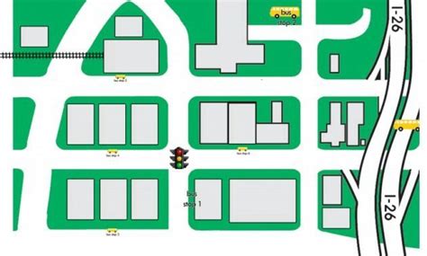 Blank Road Map Template Unique 51 Thorough Blank Street Map Template