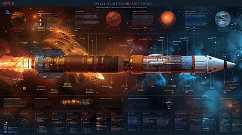 Infographic Different Type Of Propulsion System Spacecraft Including