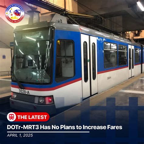 Railfans The Metro Rail Transit Line Dotr Mrt3 Has Clarified That