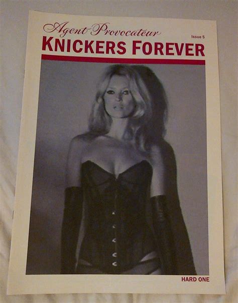 Agent Provocateur Knickers Forever Lingerie Catalog Kate Moss Issue 5