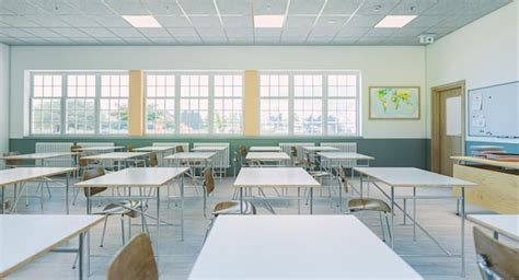 Premium Photo Interior Render Of A Classroom School