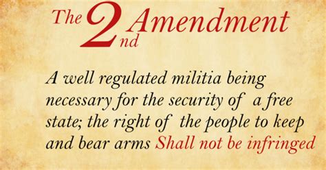 The 2nd Amendment States Arms For A Well Regulated Militia But Was