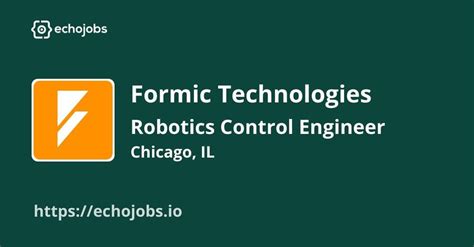 Hiring Robotics Control Engineer Usd 90k 135k Chicago Il Python C