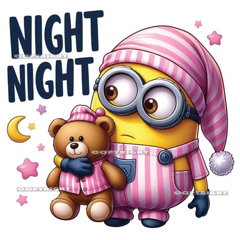 Minion Bed Time X 5 Png Minion T Shirt Design Minion Pyjama Sublimationsdesign Schlaf Shirt