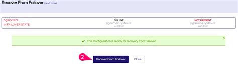 Postgresql Activate Standby Failover Dbvisit Support