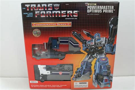 Transformers G1 Powermaster Optimus Prime Complete Commemorative Series