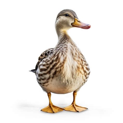 Premium Ai Image Photo Of Duck With No Background With White Back Premium Ai Image Photo Of Duck With No Background With White Back