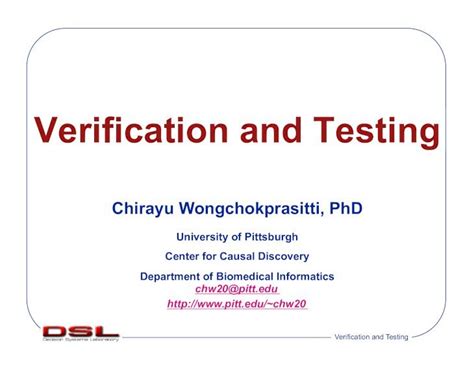 Pdf Verification And Testing Infsci2725resources06