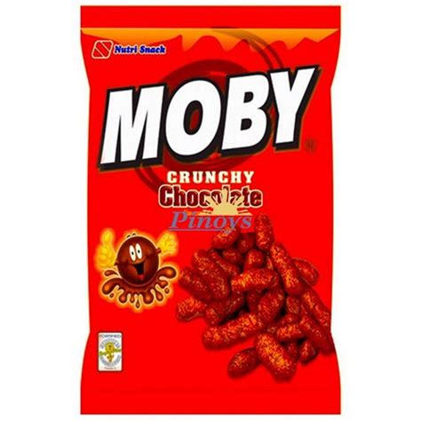 Moby Crunchy Chocolate 90 G Nutri Snack Pinoyseu