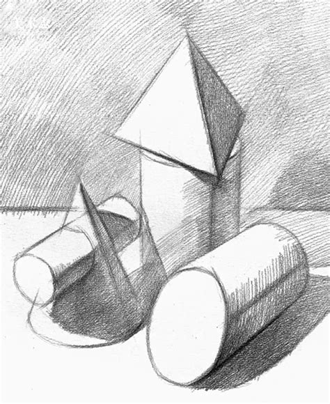 几何明暗【入门基础教学】教你素描几何体从结构画到明暗， 其实就这么简单！ 知乎