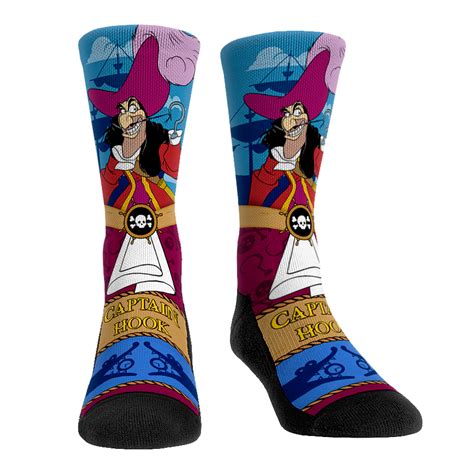 Peter Pan Socks Captain Hook Showtime Disney Socks Rock Em Socks