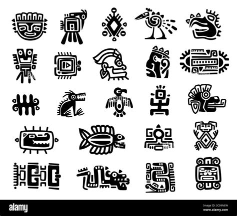 Aztec Numbers Tattoo