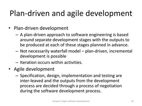 Ppt Chapter 3 Agile Software Development Powerpoint Presentation