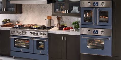 30 Double Electric Wall Oven With French And Drop Down Doors Bluestar
