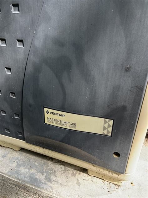 Pentair Mastertemp 400 126 Degrees R Pools