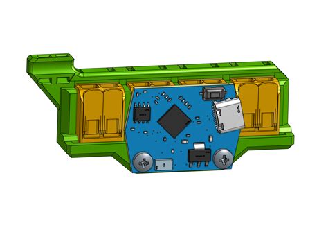 V Minion Bed Wago 221 Kusba Usb Accelerometer By 6d6178 Download Free Stl Model