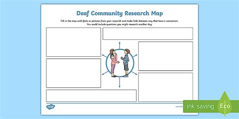 Deaf Community Research Map
