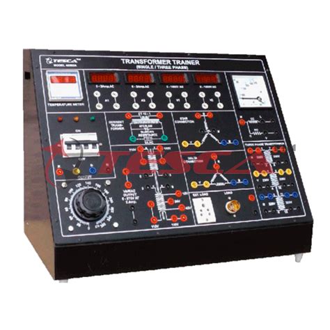 Transformer Trainer Single Phase And Three Phase