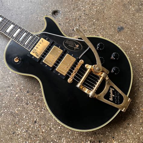 Gibson Custom Shop Jimmy Page Les Paul Custom Bigsby Vos 2008 Ebony