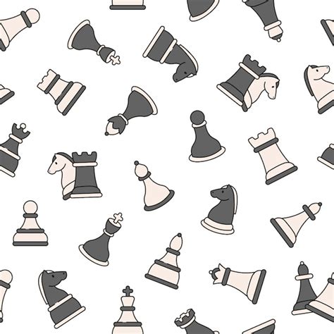 Chess Pieces Pattern Images Free Download On Freepik