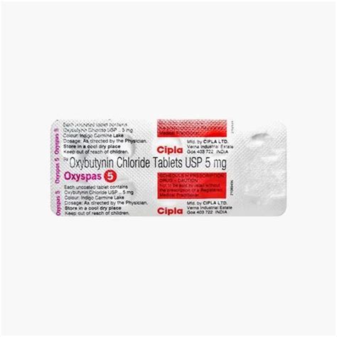 Oxybutynin Chloride 5mg Tablet At Rs 24092stripe Tropan 5 Tablet In Nagpur Id 2854605306333