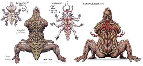 The Centaur From The Fallout Series Takes The Idea Of Top Part Human