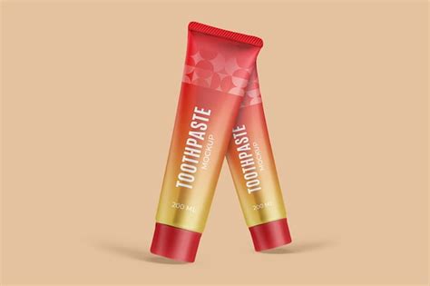 Toothpaste Mockup Product Mockups Ft Beauty And Care Envato