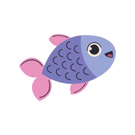 Free Cute Fish Clipart Template To Edit Online