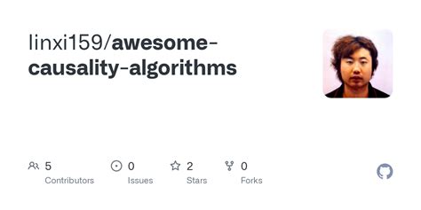 GitHub Linxi Awesome Causality Algorithms