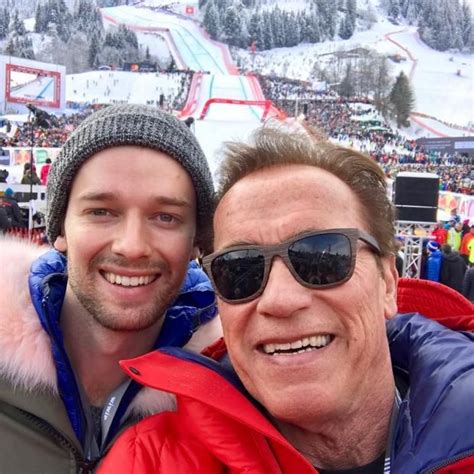 Арнольд Шварценеггер с молодой возлюбленной посетил спортивное мероприятие в Австрии