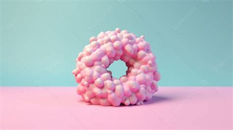 Donuts Rendered In 3d By James Kerr Powerpoint Background For Free