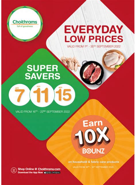 Super Savers From Choithrams Until 23rd September Choithrams Uae