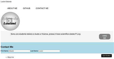 HTML Codesandbox