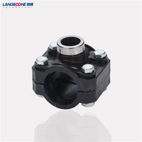 Sdr11 Pe100 Hdpe Tapping Saddle With Bolts Connection Branch Saddle