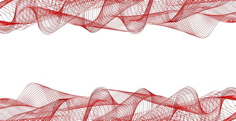 Premium Vector Colorful Red Wave Line Abstract Pattern Background