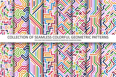 Colorful Line Patterns Design